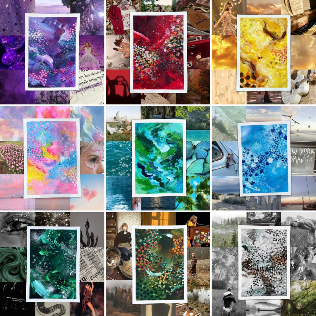 How Taylor Swift's Albums Inspired My Art: An 11-Day Creative Challeng ...
