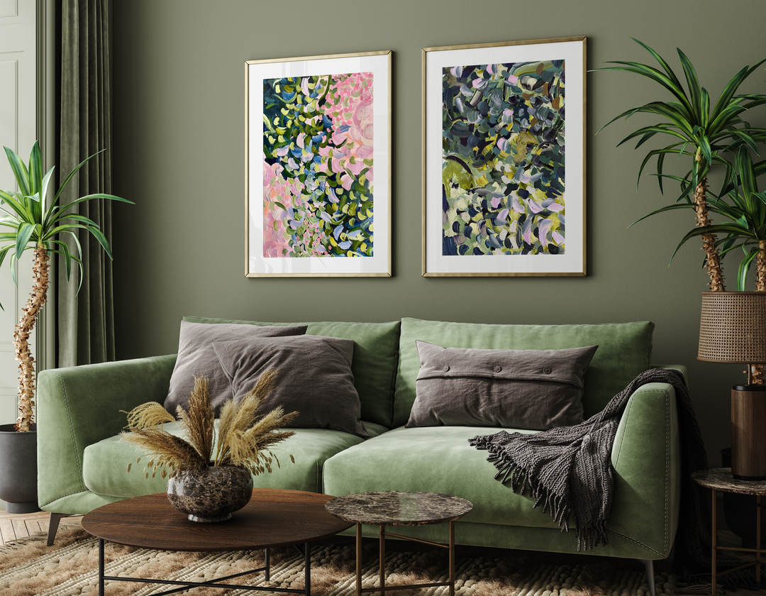 Contemporary Abstract Art Inspired By Colour & Nature | Jessica Slack