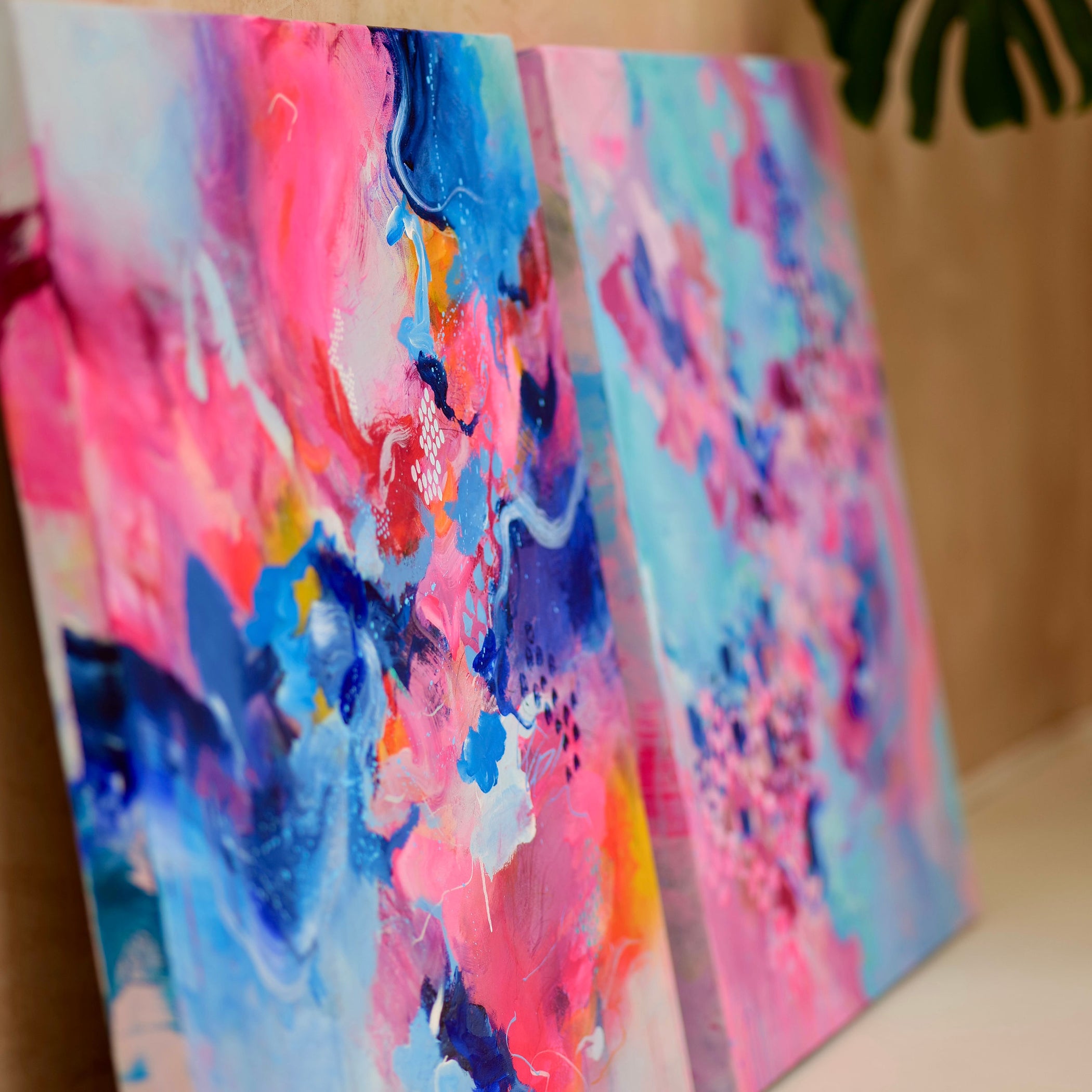 You Need To Calm Down: Original Abstract Painting | Jessica Slack