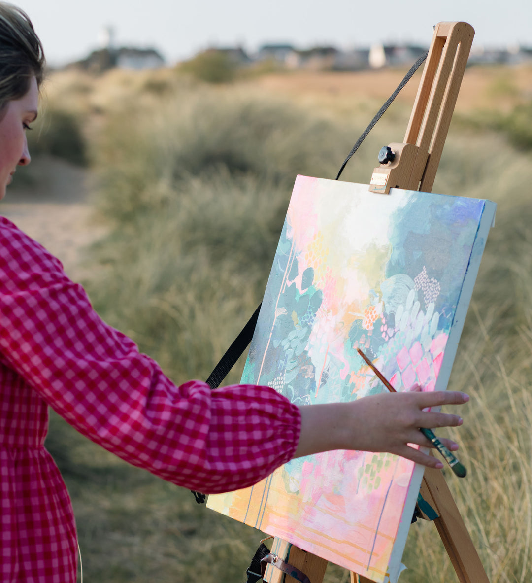 Contemporary Abstract Art Inspired By Colour & Nature | Jessica Slack