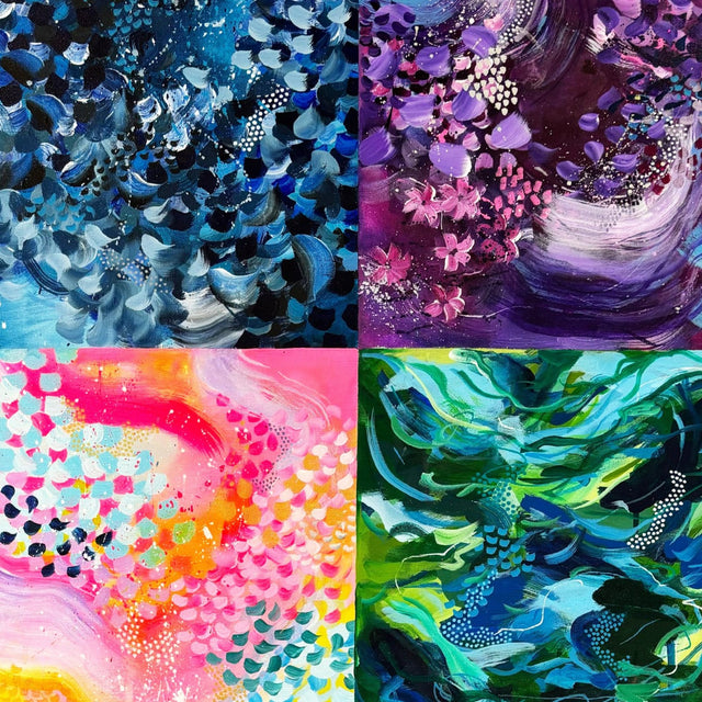 The Eras: Original Abstract Painting | Jessica Slack