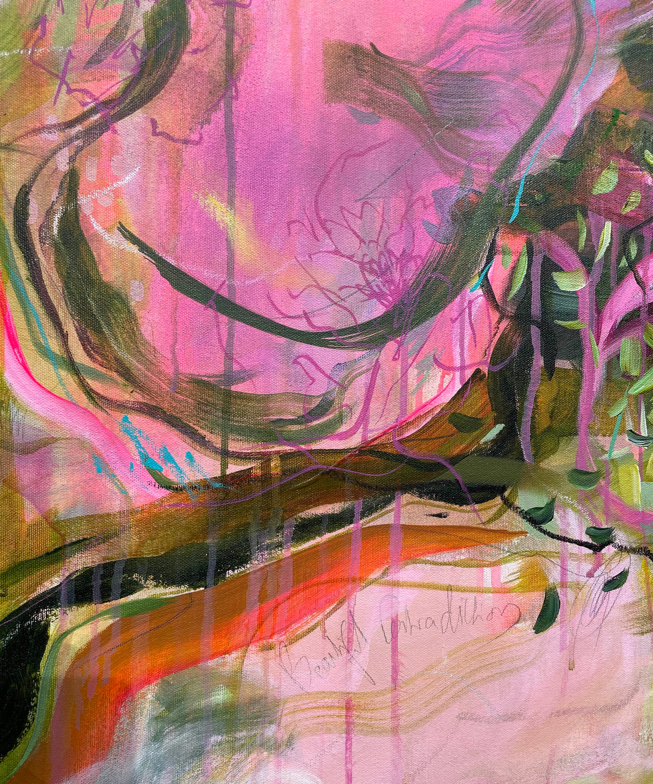 Contemporary Abstract Art Inspired By Colour & Nature | Jessica Slack