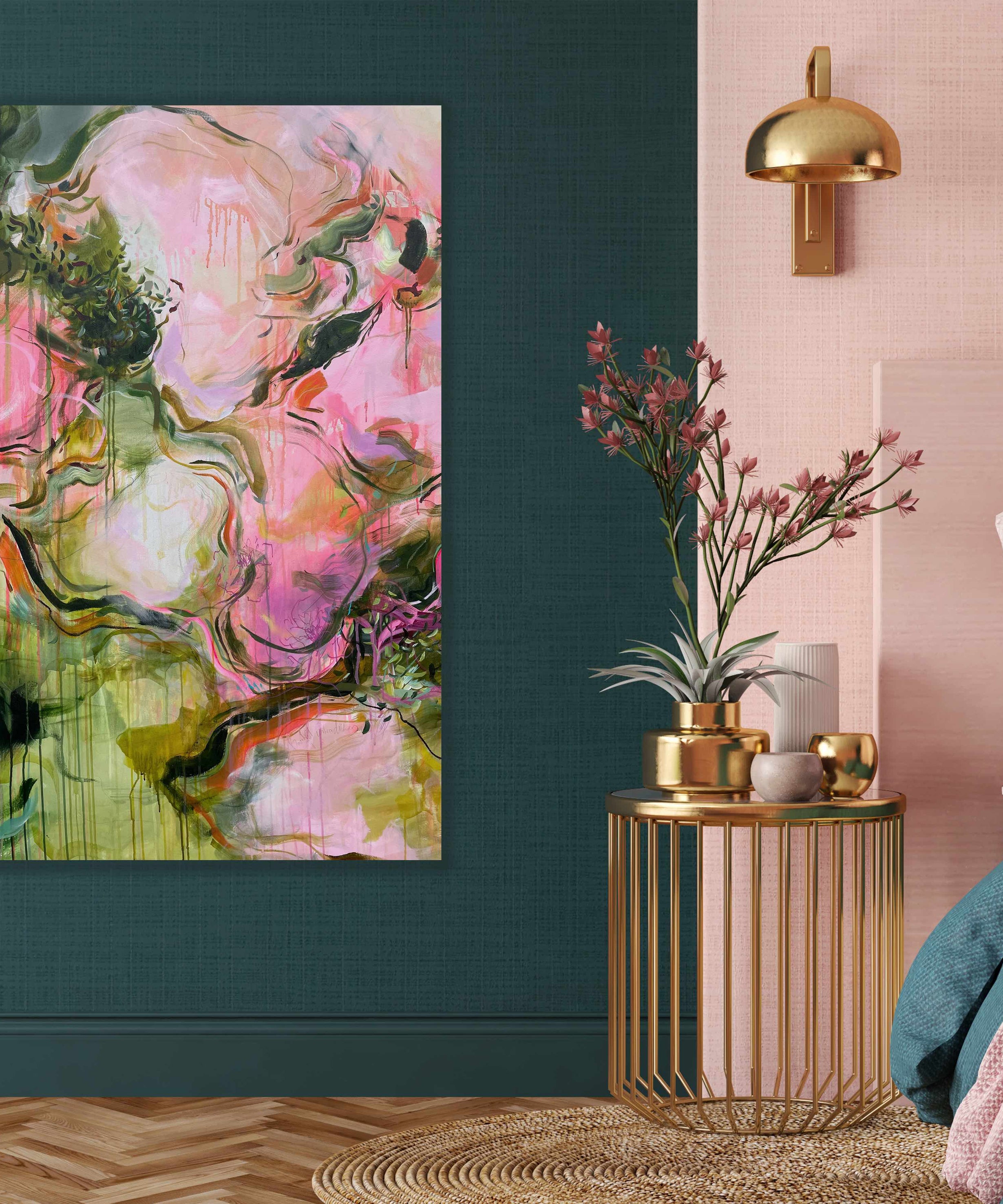 Contemporary Abstract Art Inspired By Colour & Nature | Jessica Slack