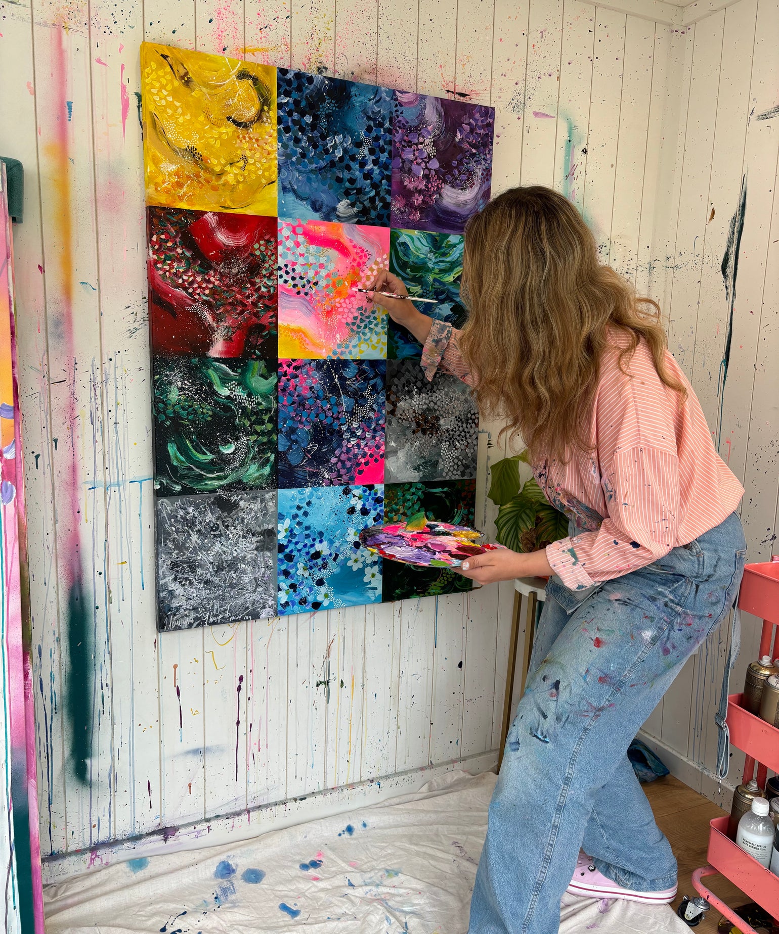 Contemporary Abstract Art Inspired By Colour & Nature | Jessica Slack