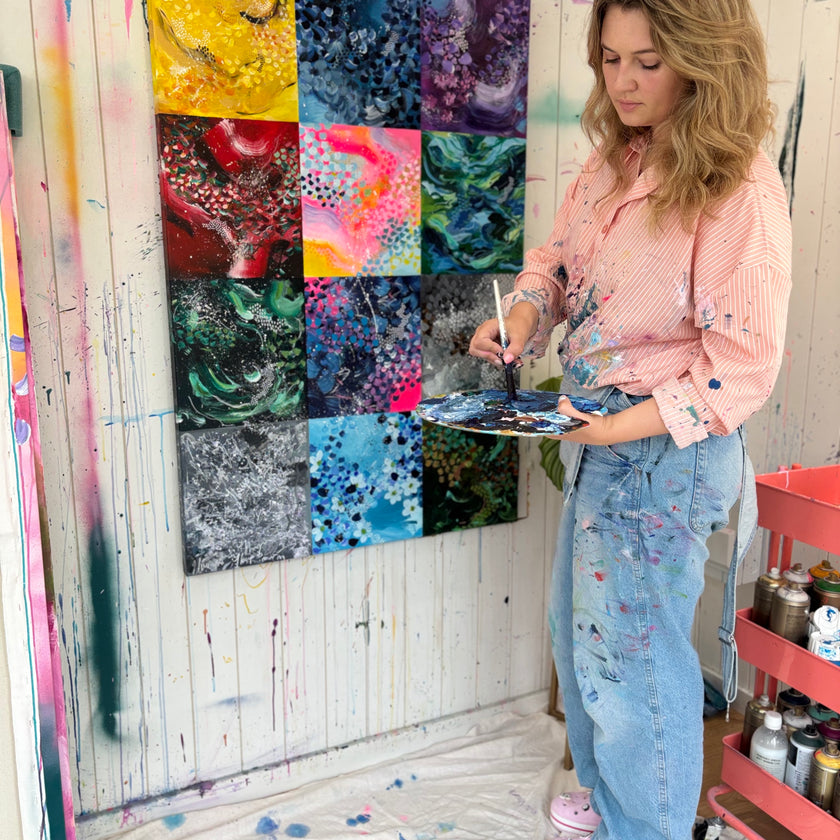 The Eras: Original Abstract Painting | Jessica Slack